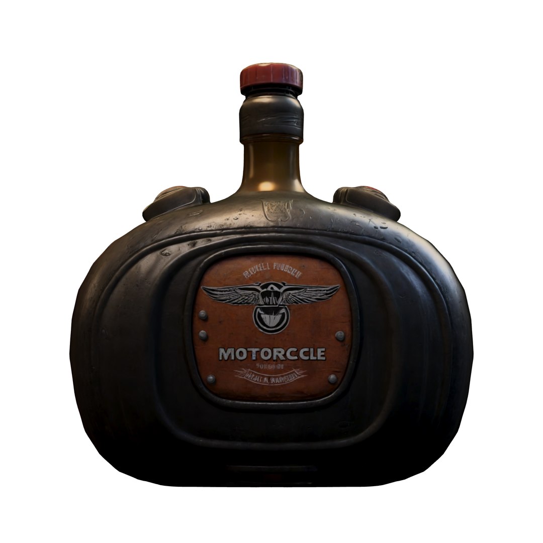 Motorcycle Fuel Flask 3D Model - TurboSquid 2383690