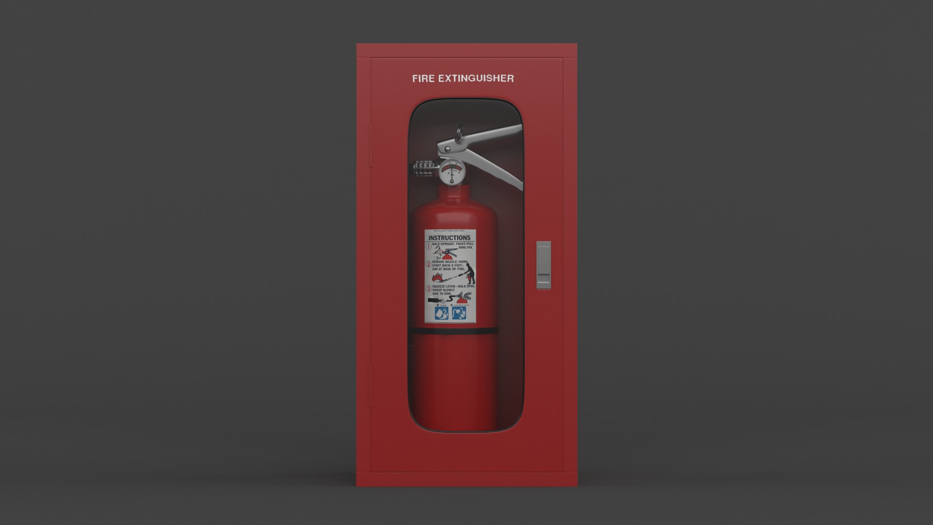 3D Fire Extinguisher Model - TurboSquid 2242786