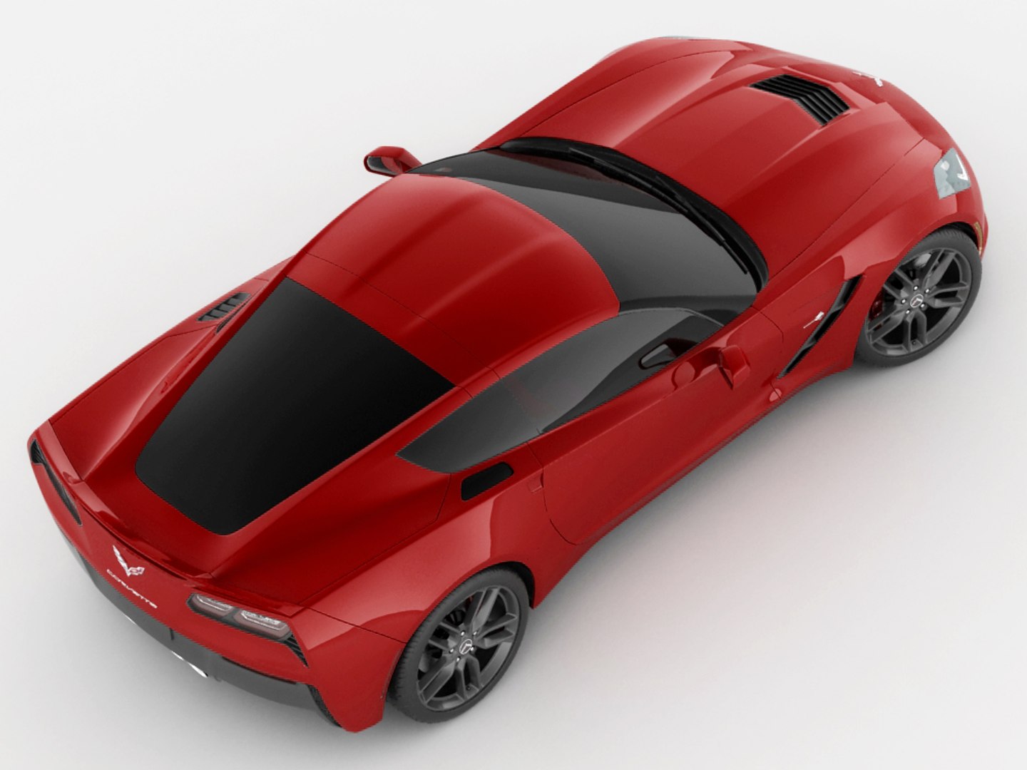 3d chevrolet corvette stingray model