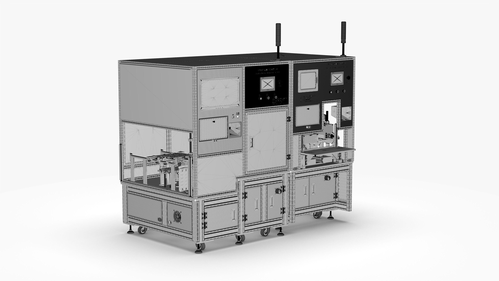 3D Automatic Battery Cell Welding Line - TurboSquid 2108179
