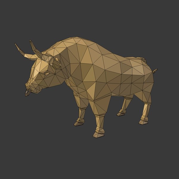 obj bull cartoon
