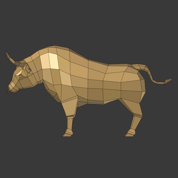 obj bull cartoon