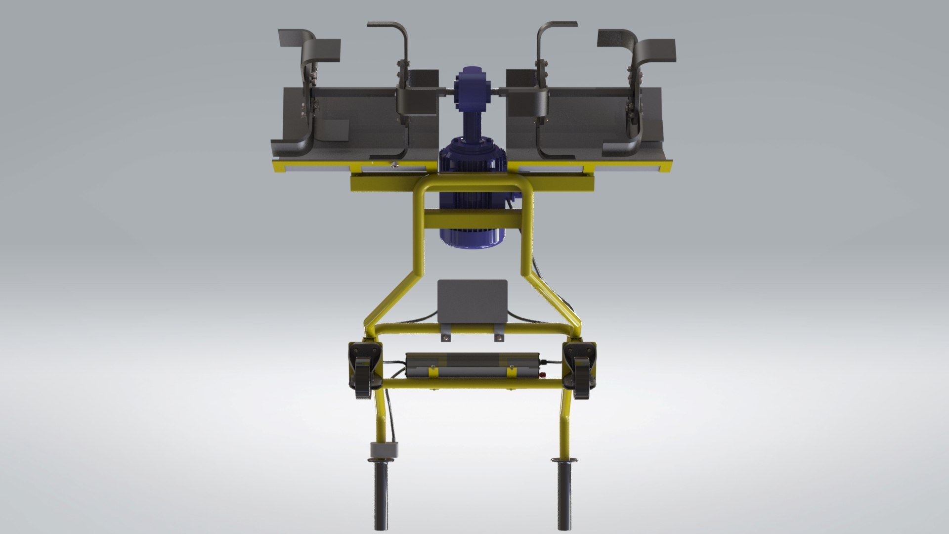 3D Tiller Electric Model - TurboSquid 2412173