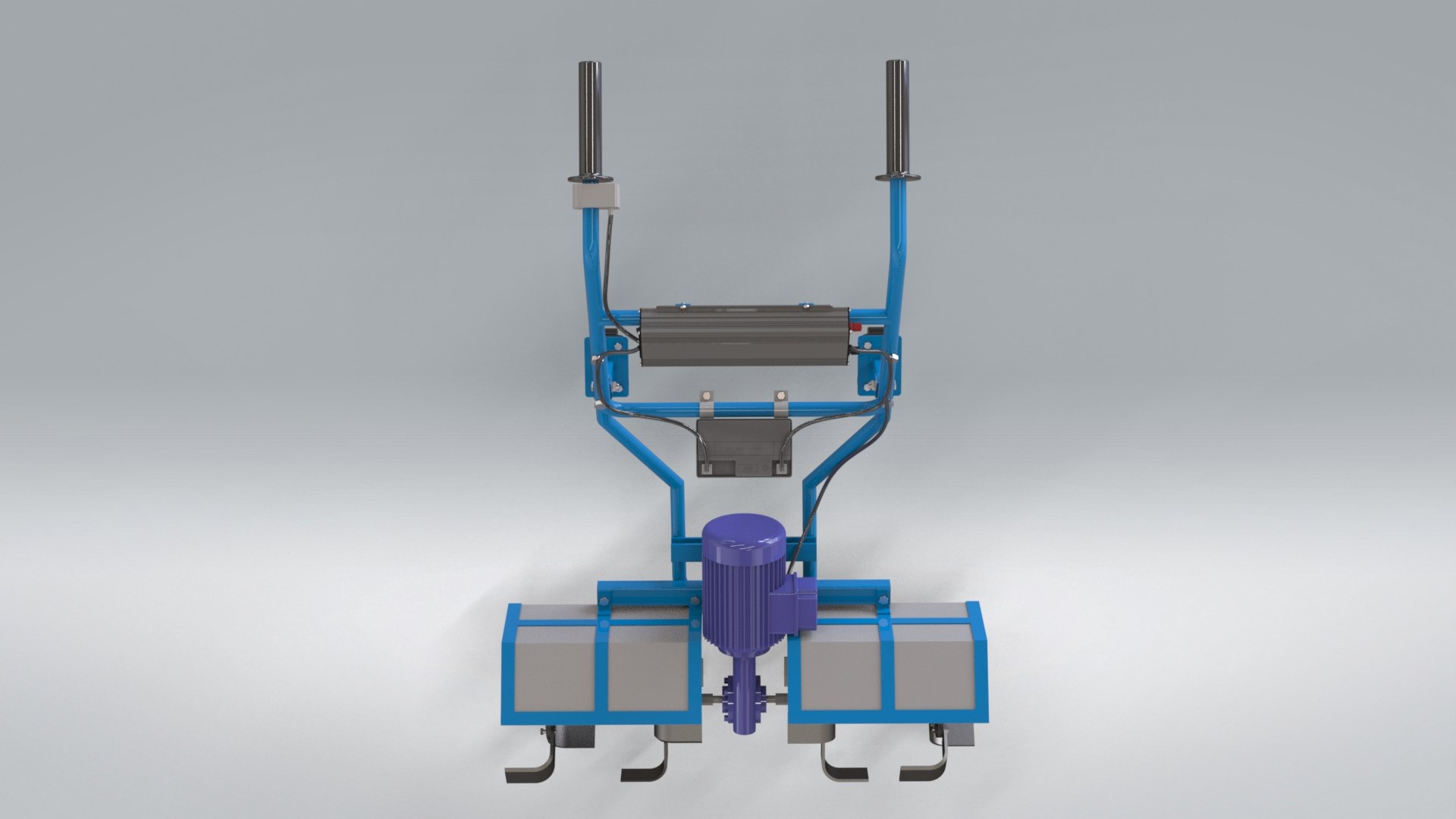 3D Tiller Electric Model - TurboSquid 2412173