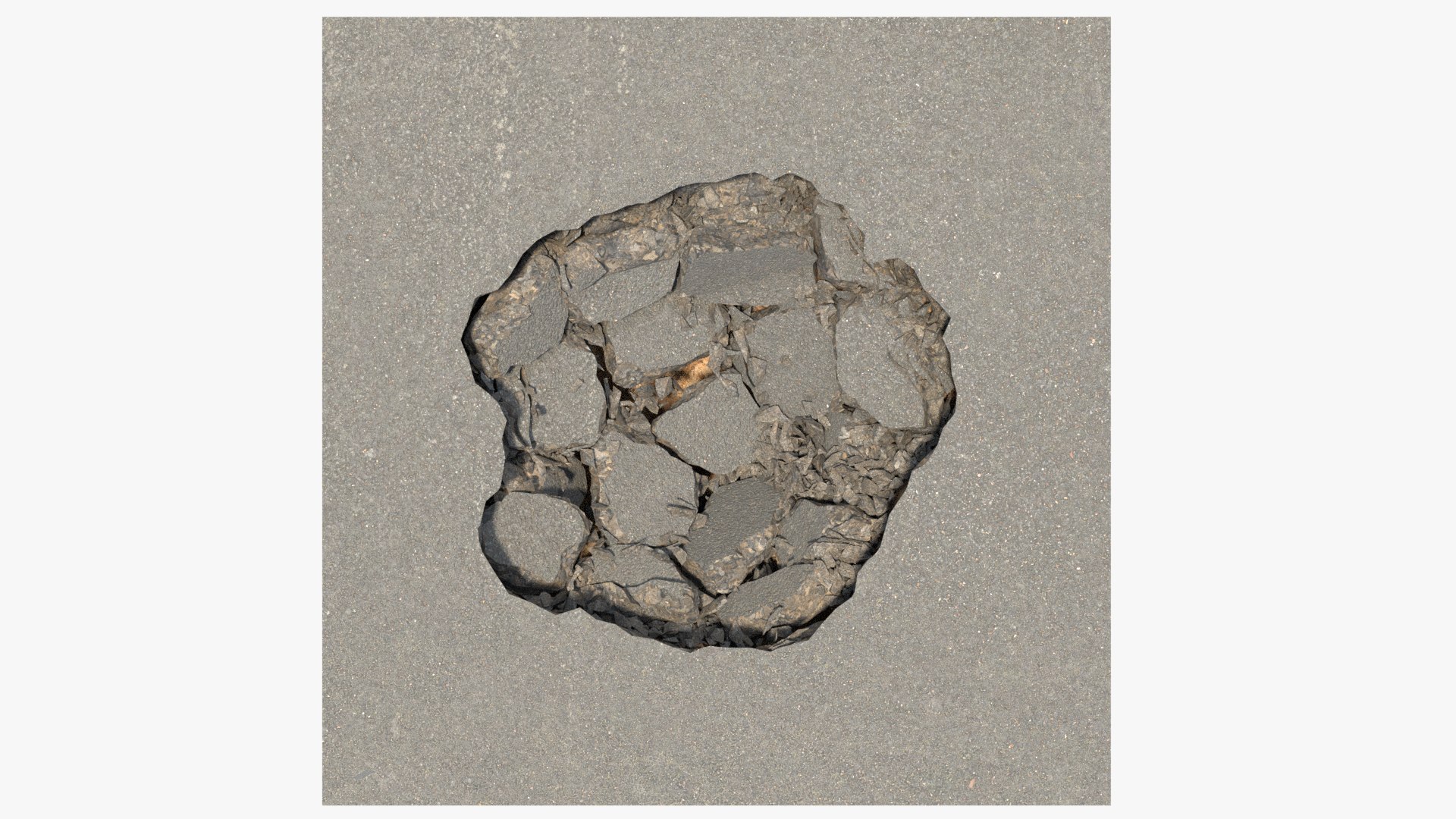 3D Animated Ground Crumbling - TurboSquid 1803137