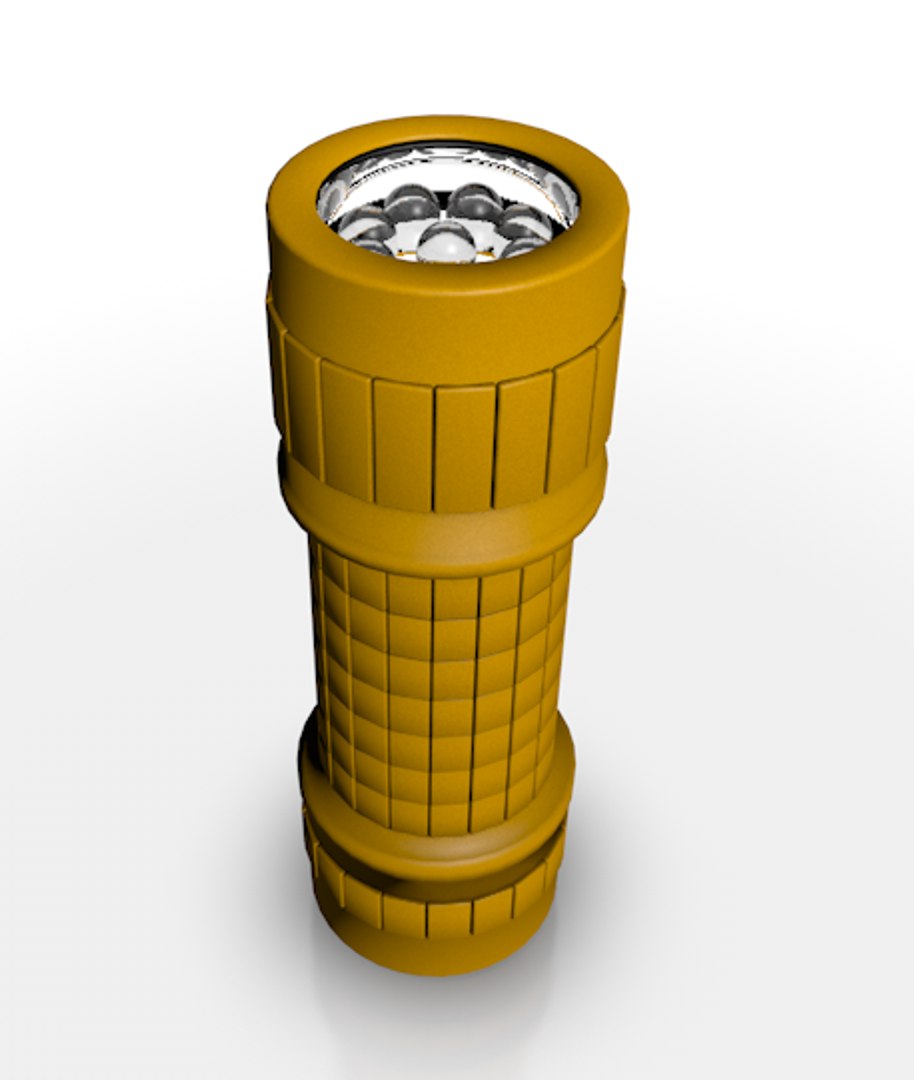 3ds max flashlight led light
