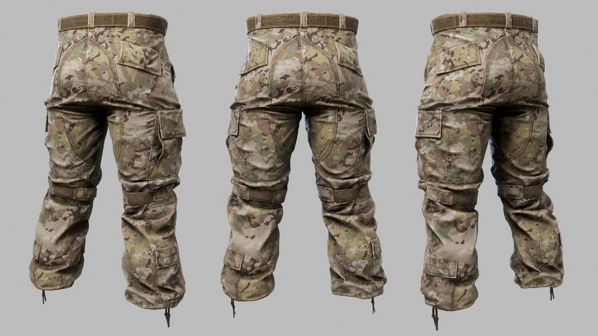 Tactical Pant 3D Model - TurboSquid 1959643