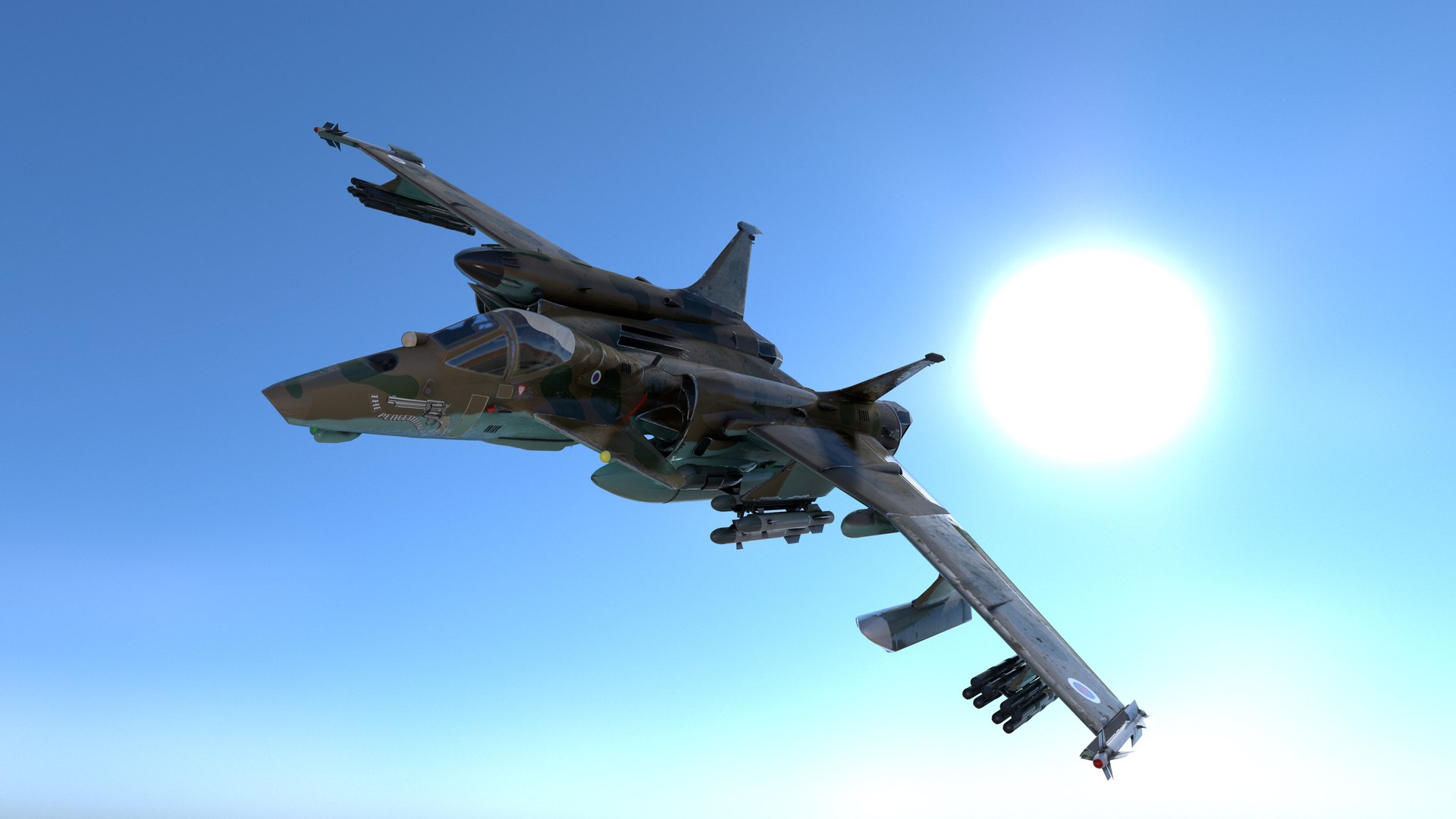 3D Model Airplane Ground Attack Boomerang - TurboSquid 1578141