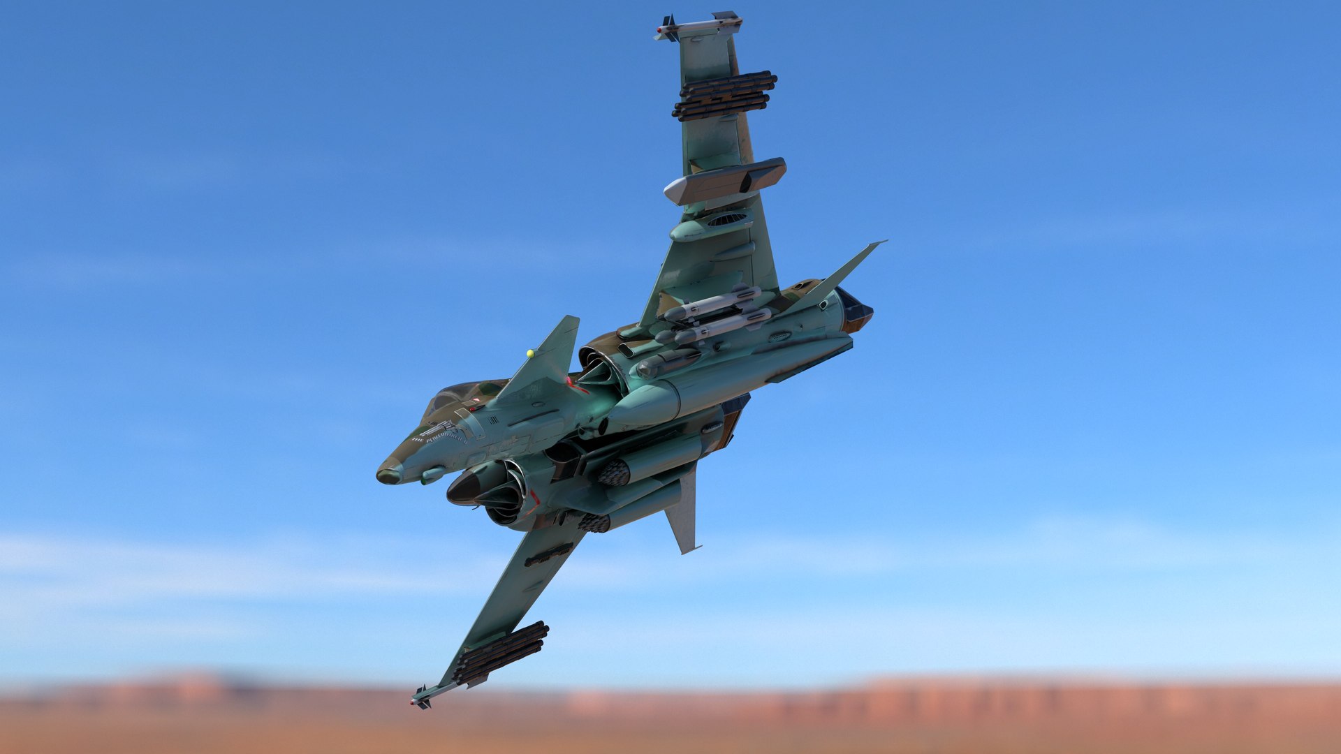 3D Model Airplane Ground Attack Boomerang - TurboSquid 1578141