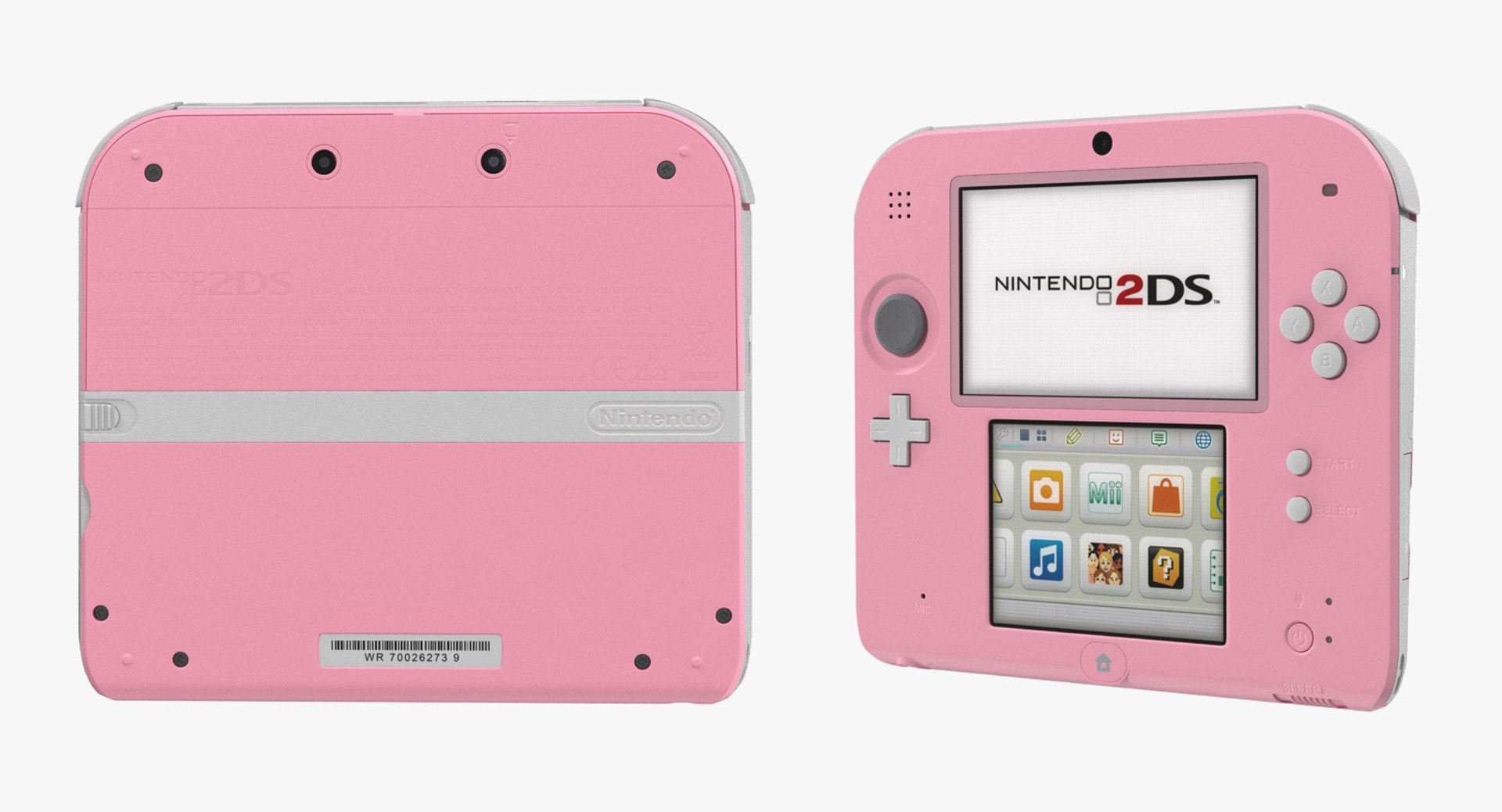 Nintendo 2ds 3D Model - TurboSquid 1189342
