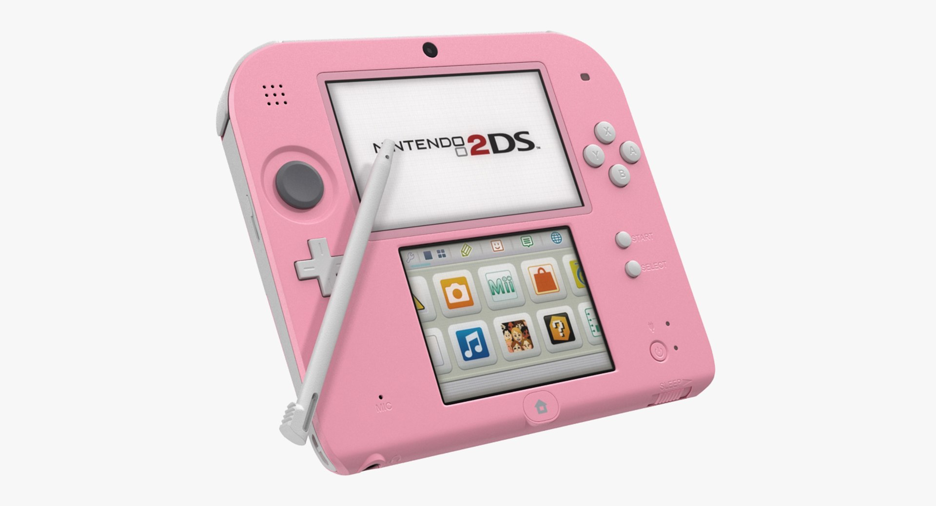 Nintendo 2ds 3D Model - TurboSquid 1189342