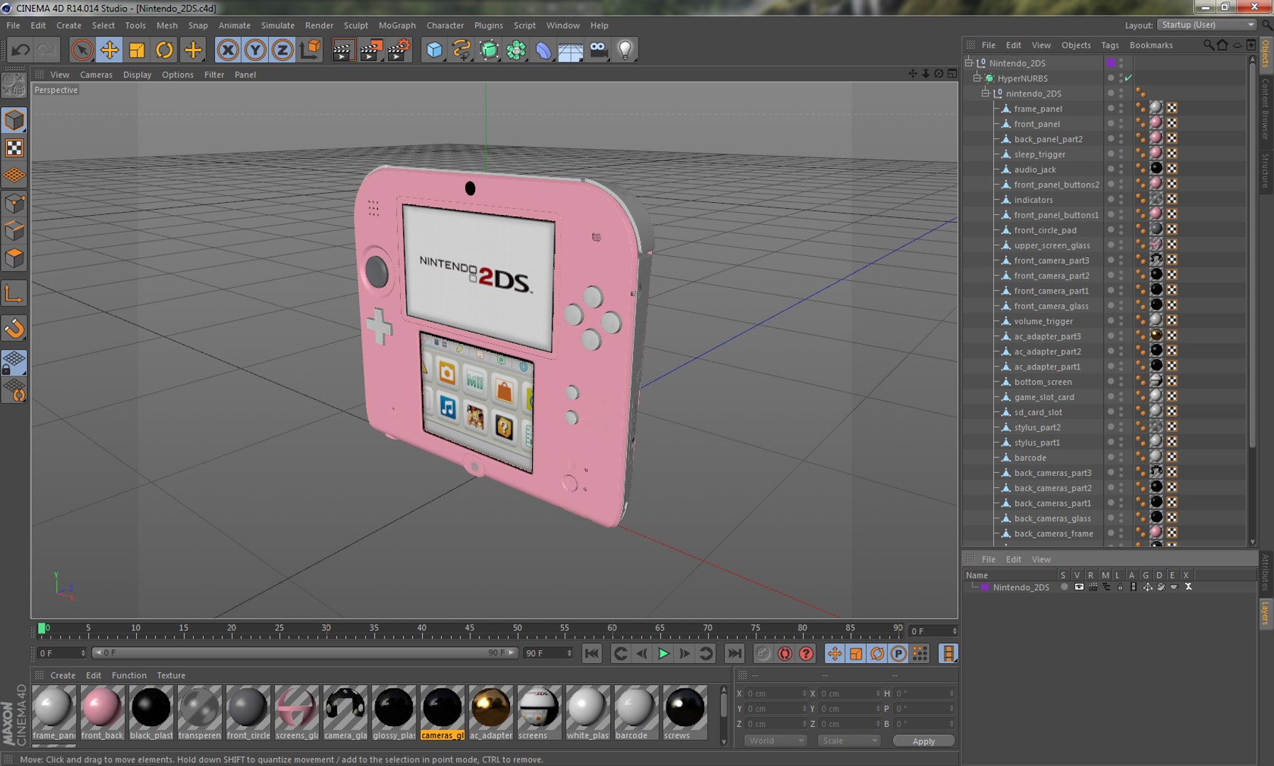 Nintendo 2ds 3D Model - TurboSquid 1189342