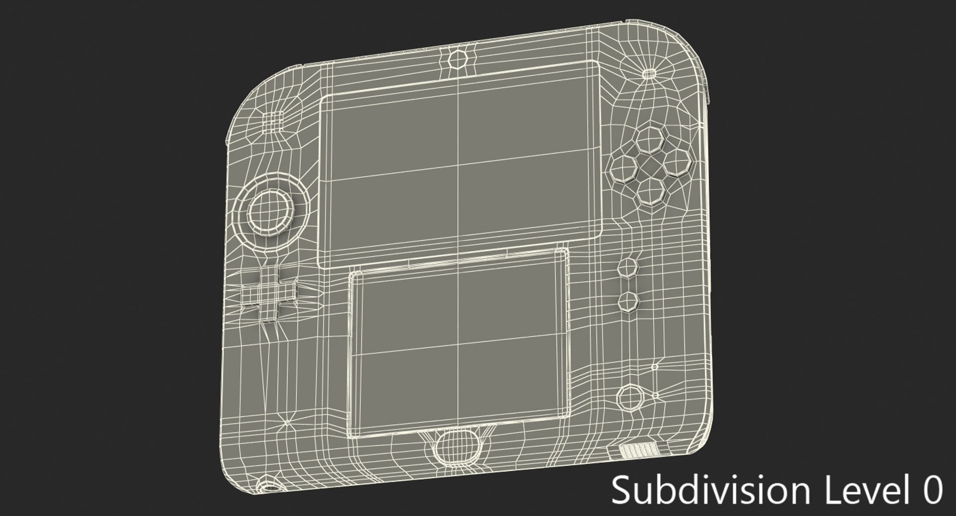 Nintendo 2ds 3D Model - TurboSquid 1189342
