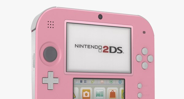 Nintendo 2ds 3D model - TurboSquid 1189342