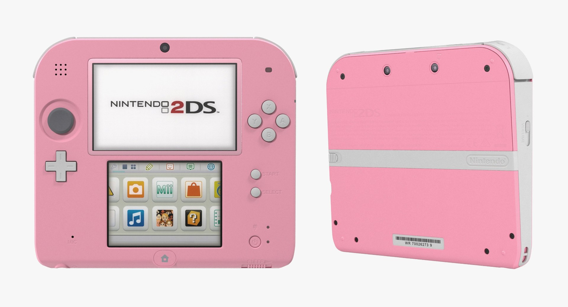 Nintendo 2ds 3D Model - TurboSquid 1189342