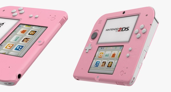 Nintendo 2ds 3D model - TurboSquid 1189342