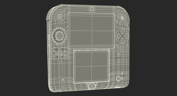 Nintendo 2ds 3D model - TurboSquid 1189342