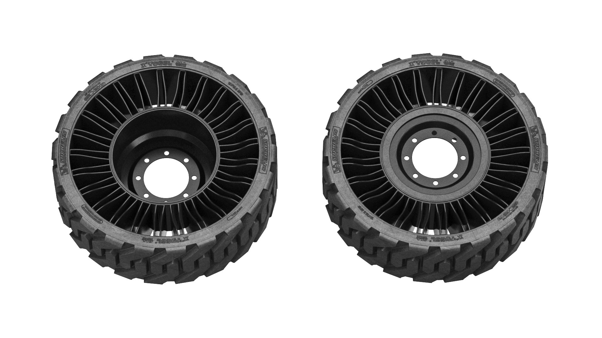 Michelin X Tweel Hard Surface Tire Model - TurboSquid 1978372