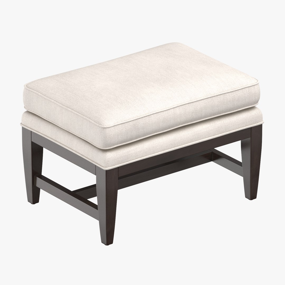 Classical chairs stools ottoman 3D model - TurboSquid 1304667