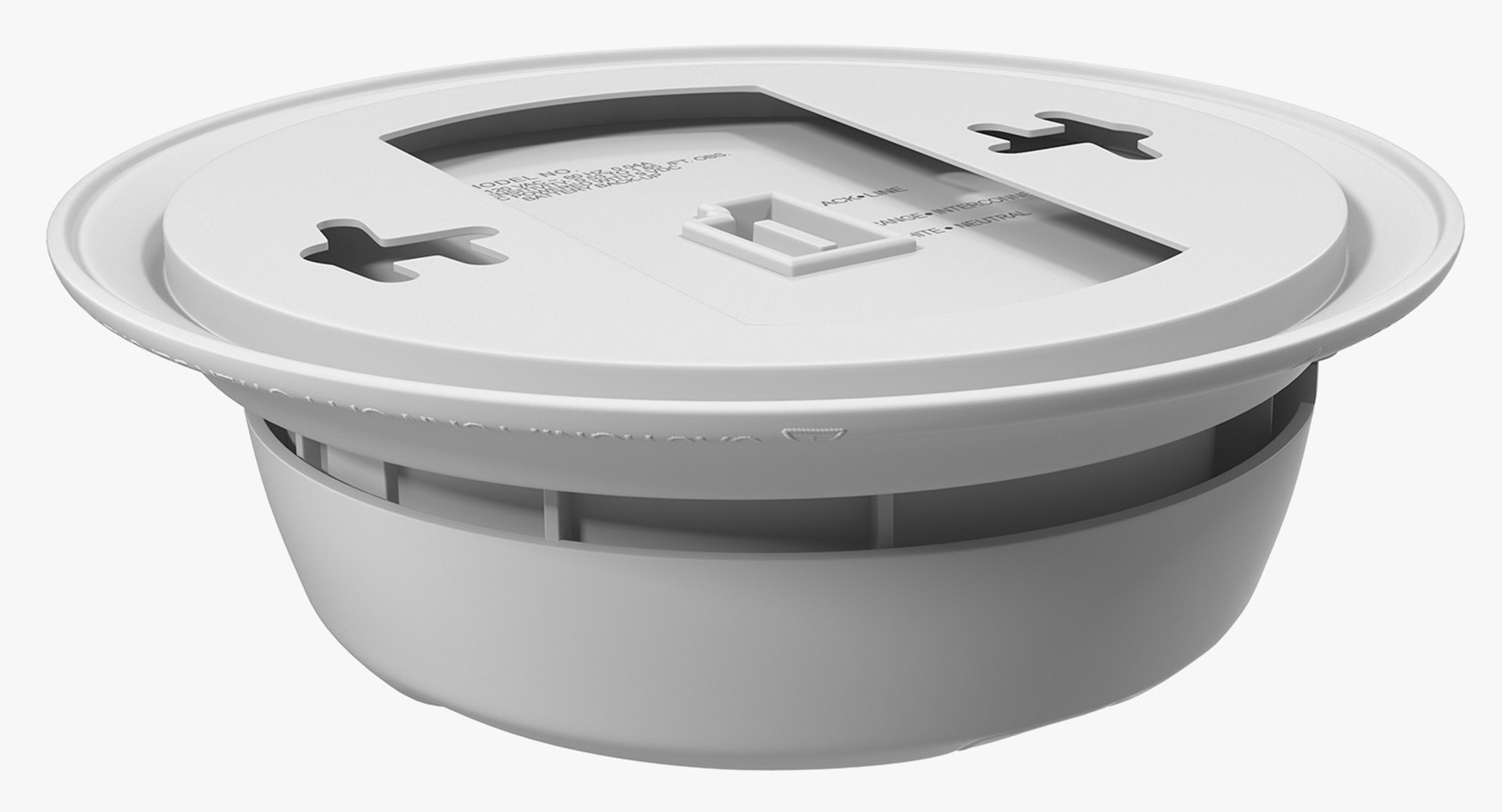 Smoke Detector Generic 3D Model - TurboSquid 1426767