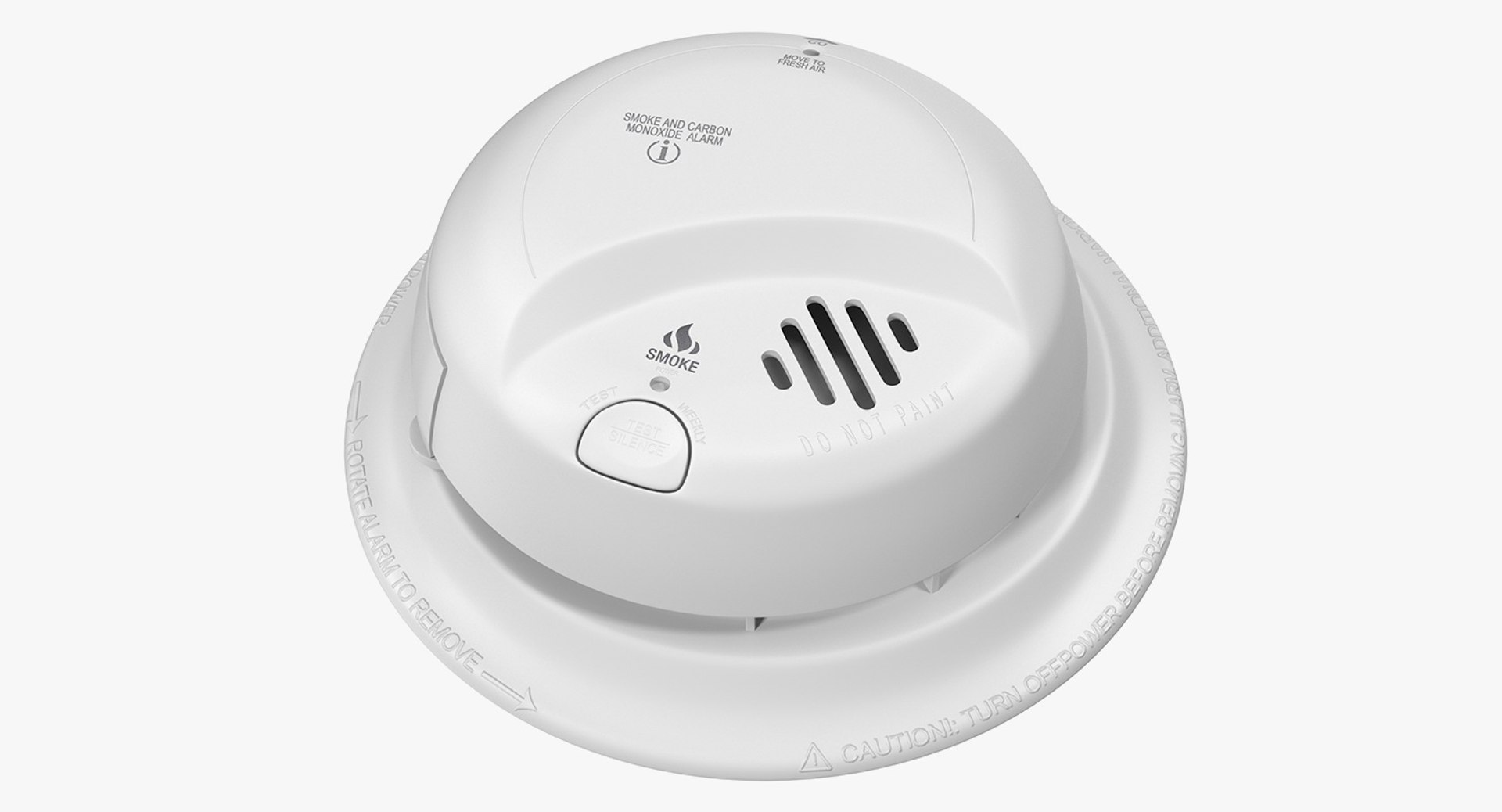 Smoke Detector Generic 3D Model - TurboSquid 1426767