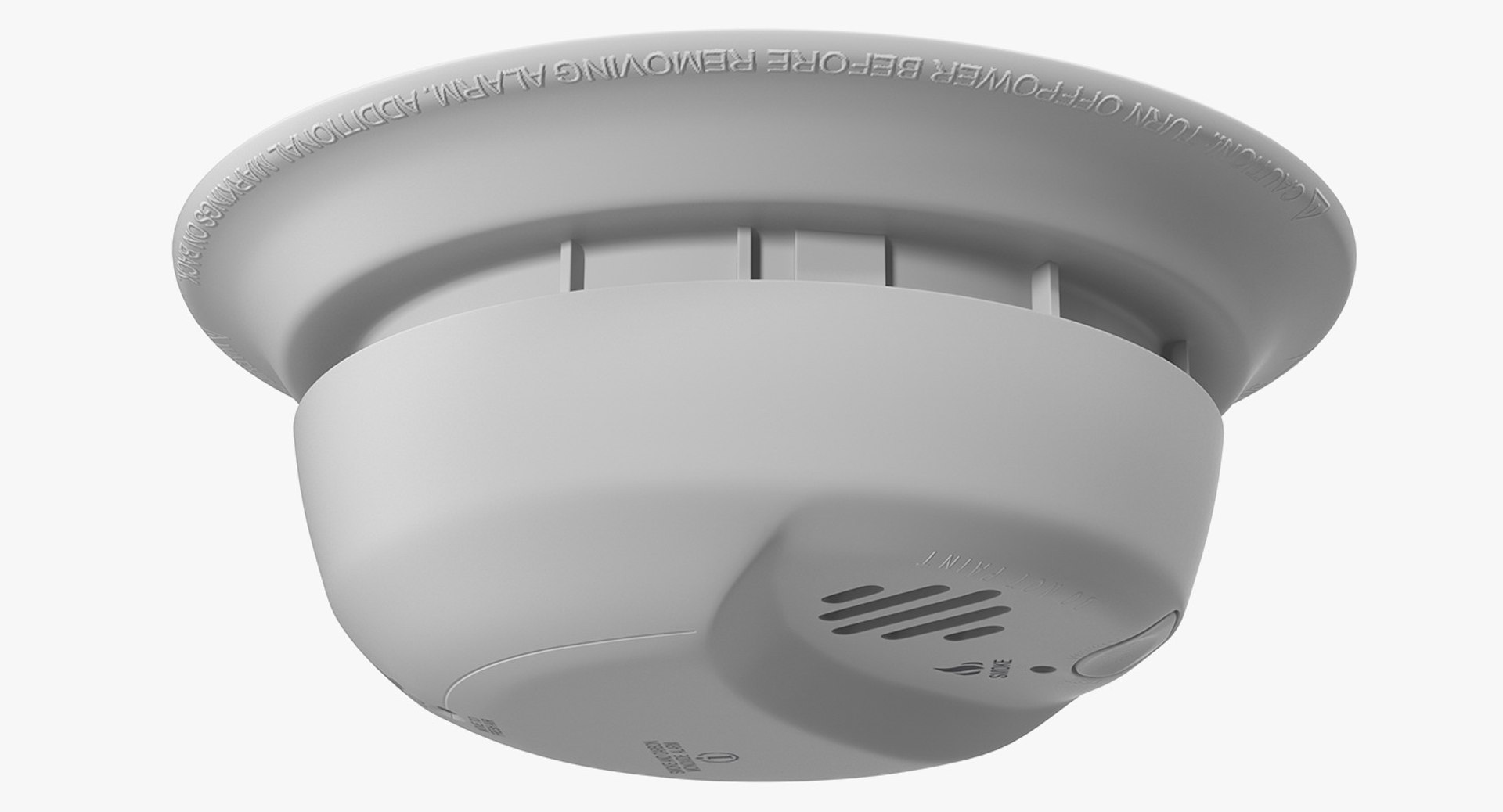 Smoke Detector Generic 3D Model - TurboSquid 1426767
