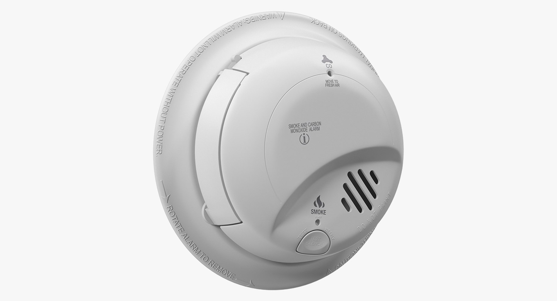Smoke detector generic 3D model - TurboSquid 1426767