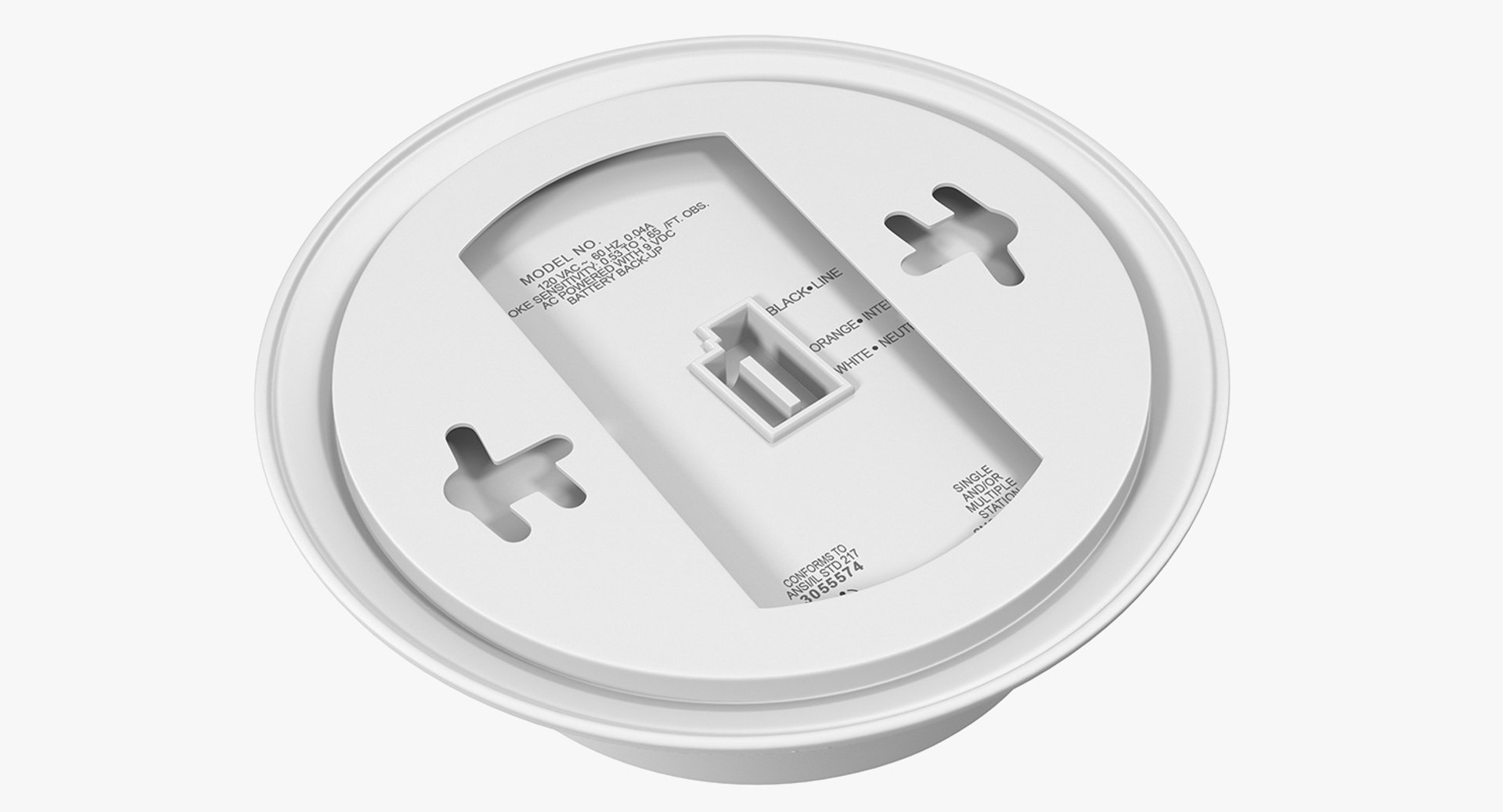 Smoke Detector Generic 3D Model - TurboSquid 1426767