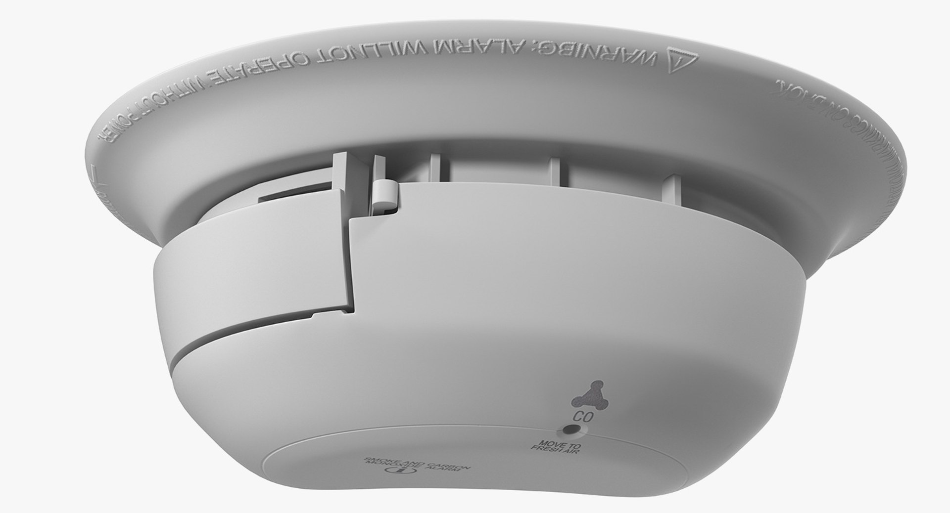 Smoke Detector Generic 3D Model - TurboSquid 1426767