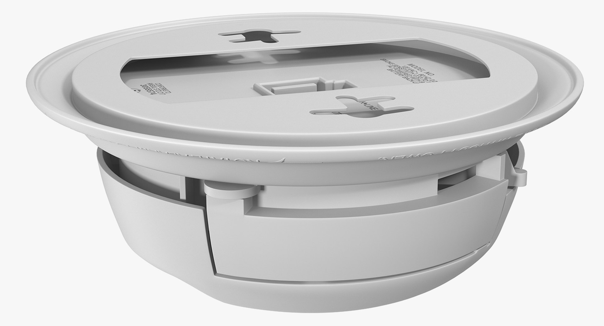 Smoke Detector Generic 3D Model - TurboSquid 1426767