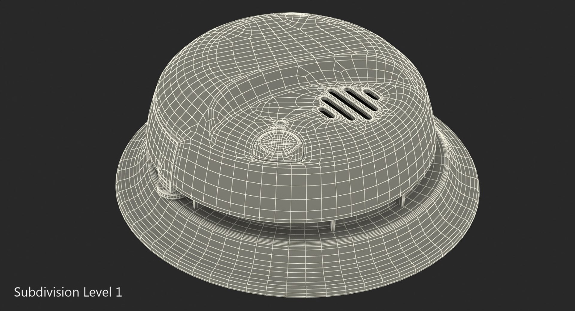 Smoke Detector Generic 3D Model - TurboSquid 1426767