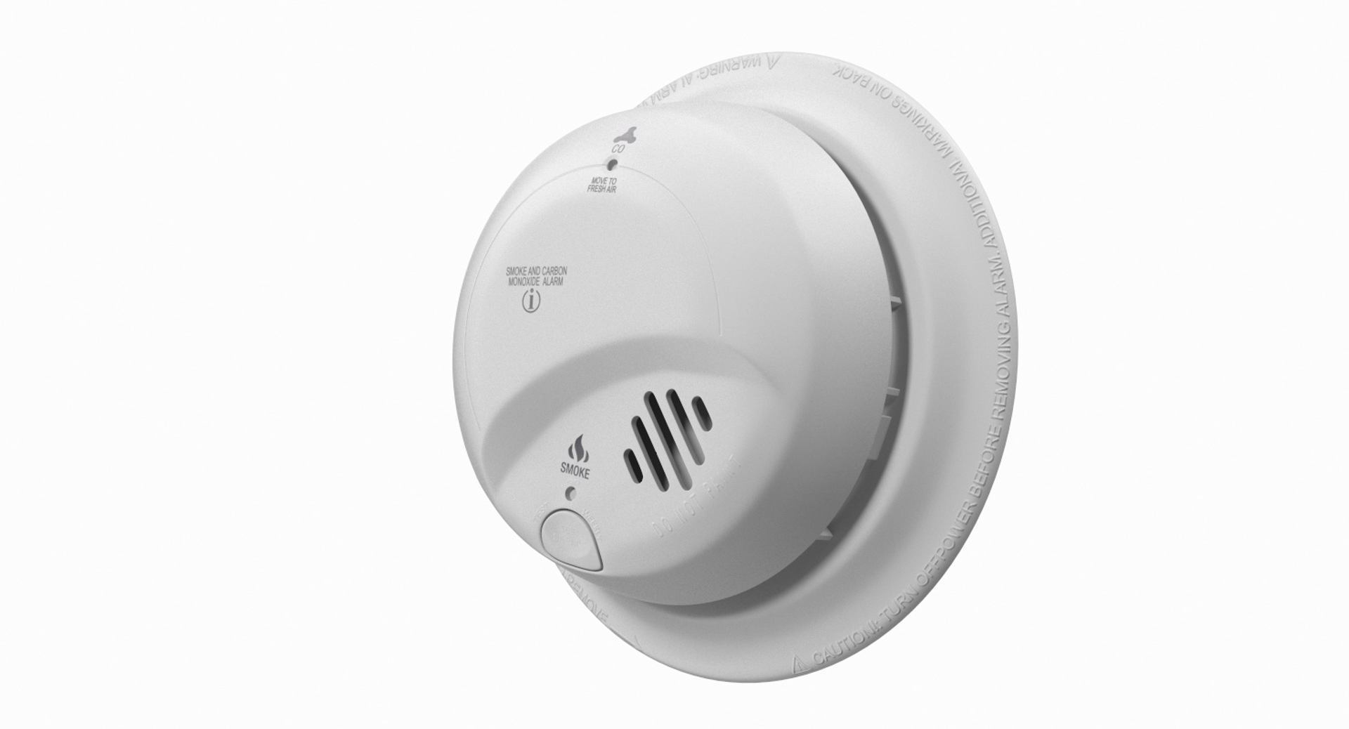 Smoke Detector Generic 3D Model - TurboSquid 1426767