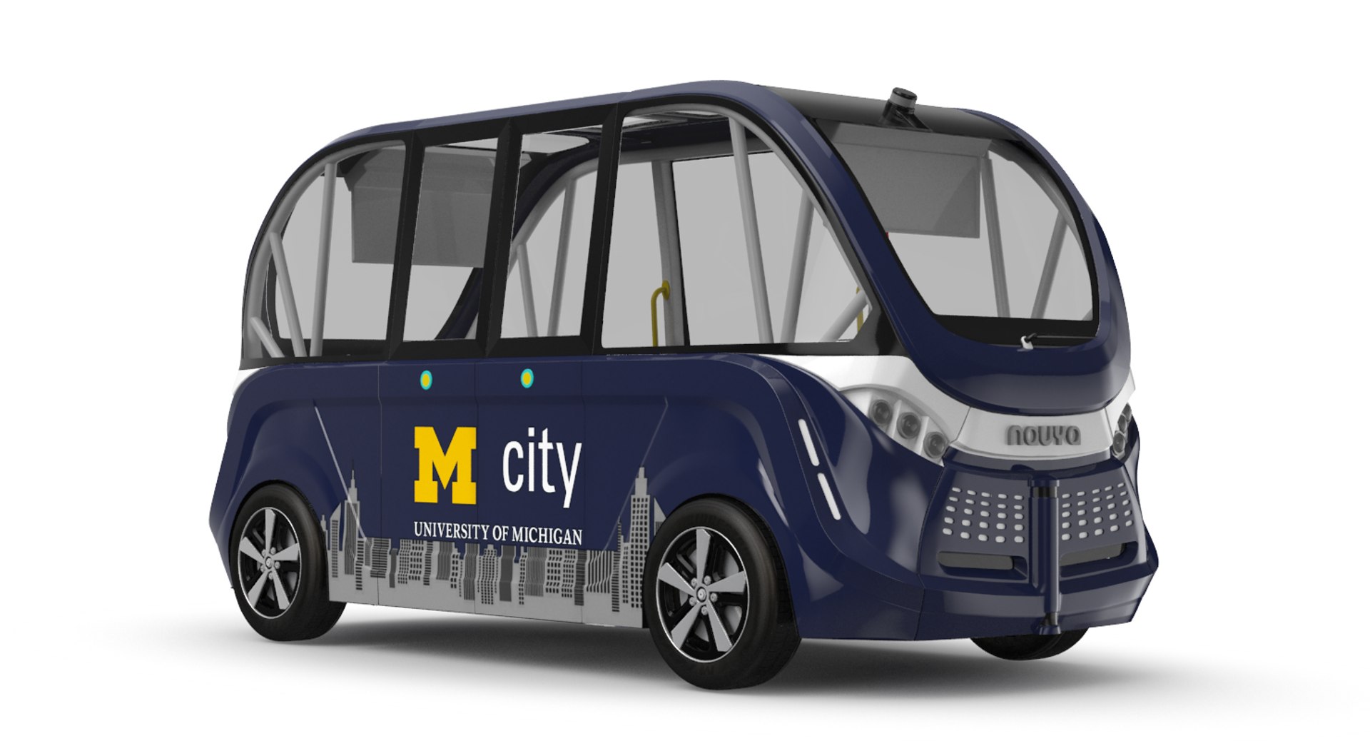 Navya Bus 3D - TurboSquid 1262811