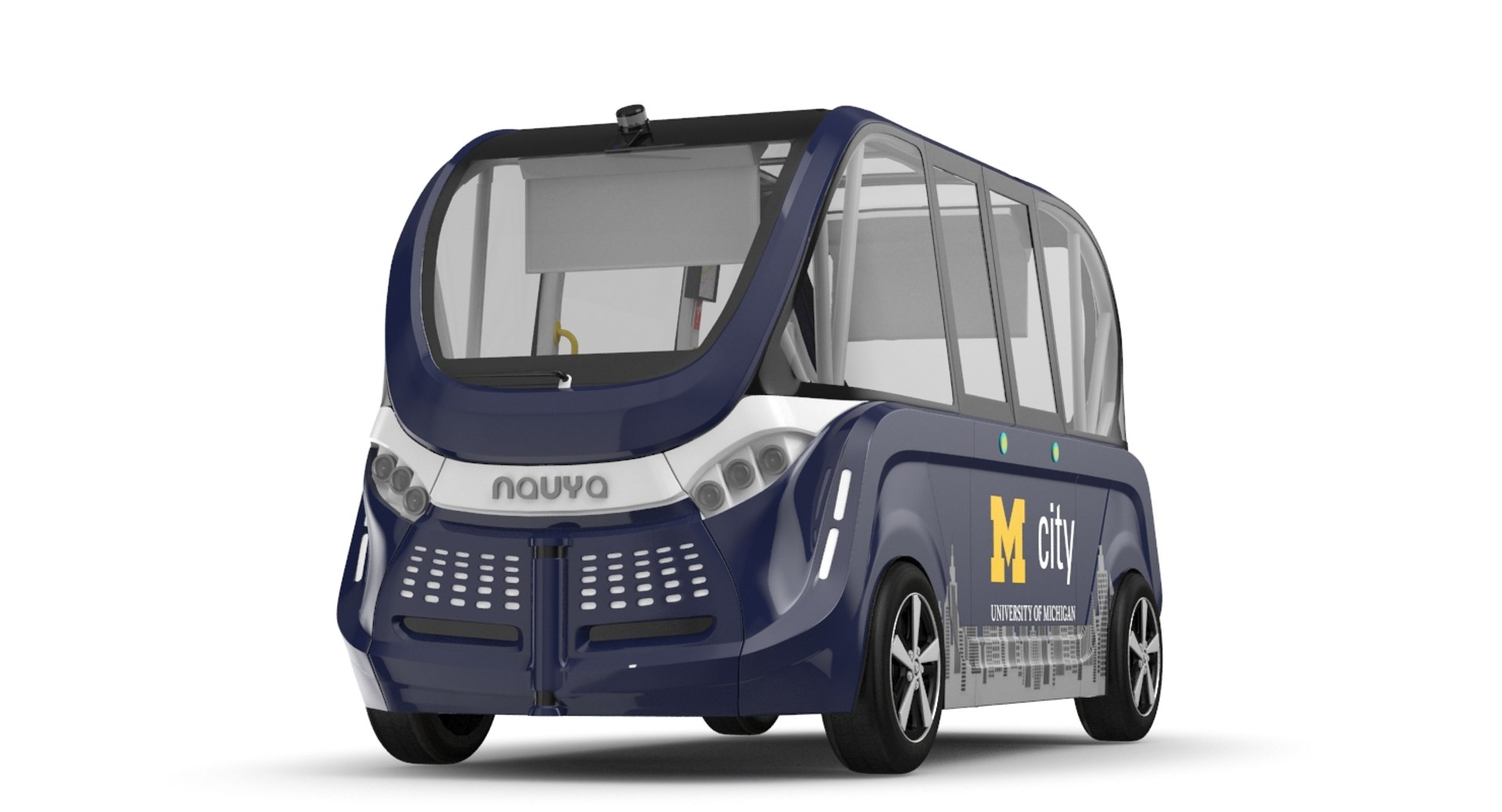 Navya Bus 3D - TurboSquid 1262811