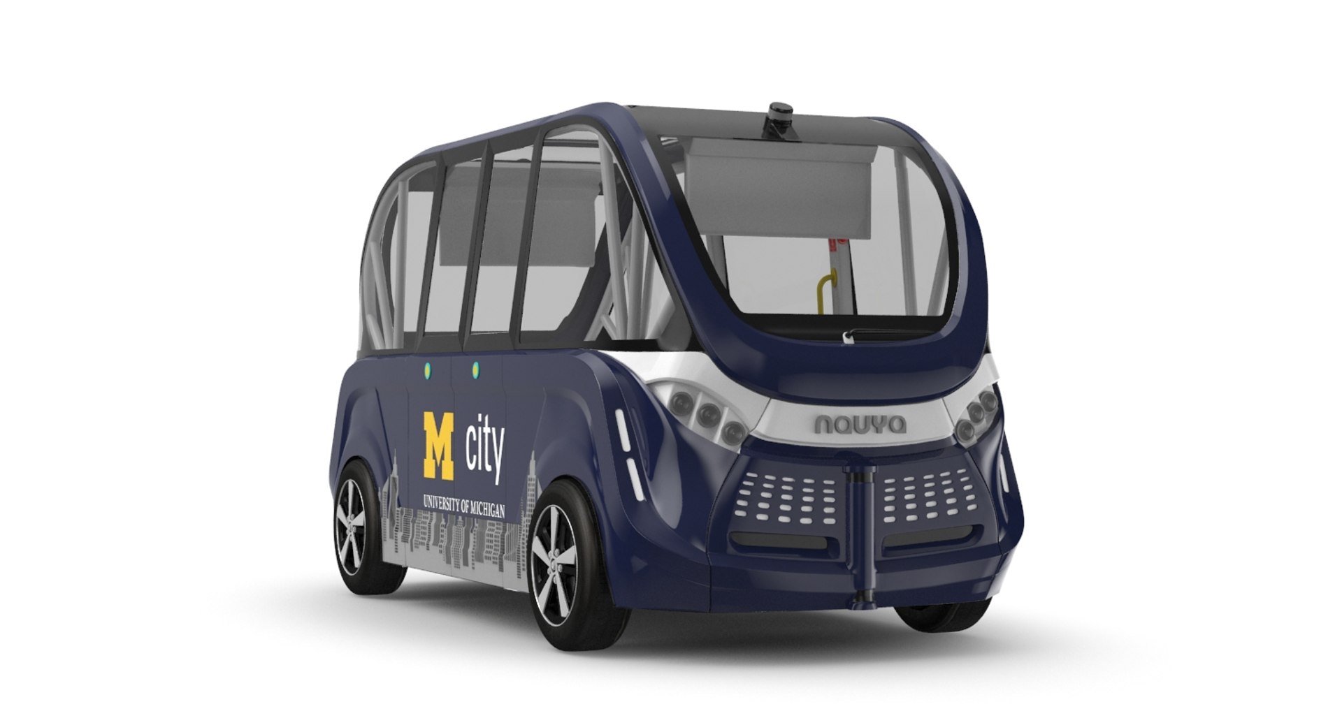 Navya Bus 3D - TurboSquid 1262811