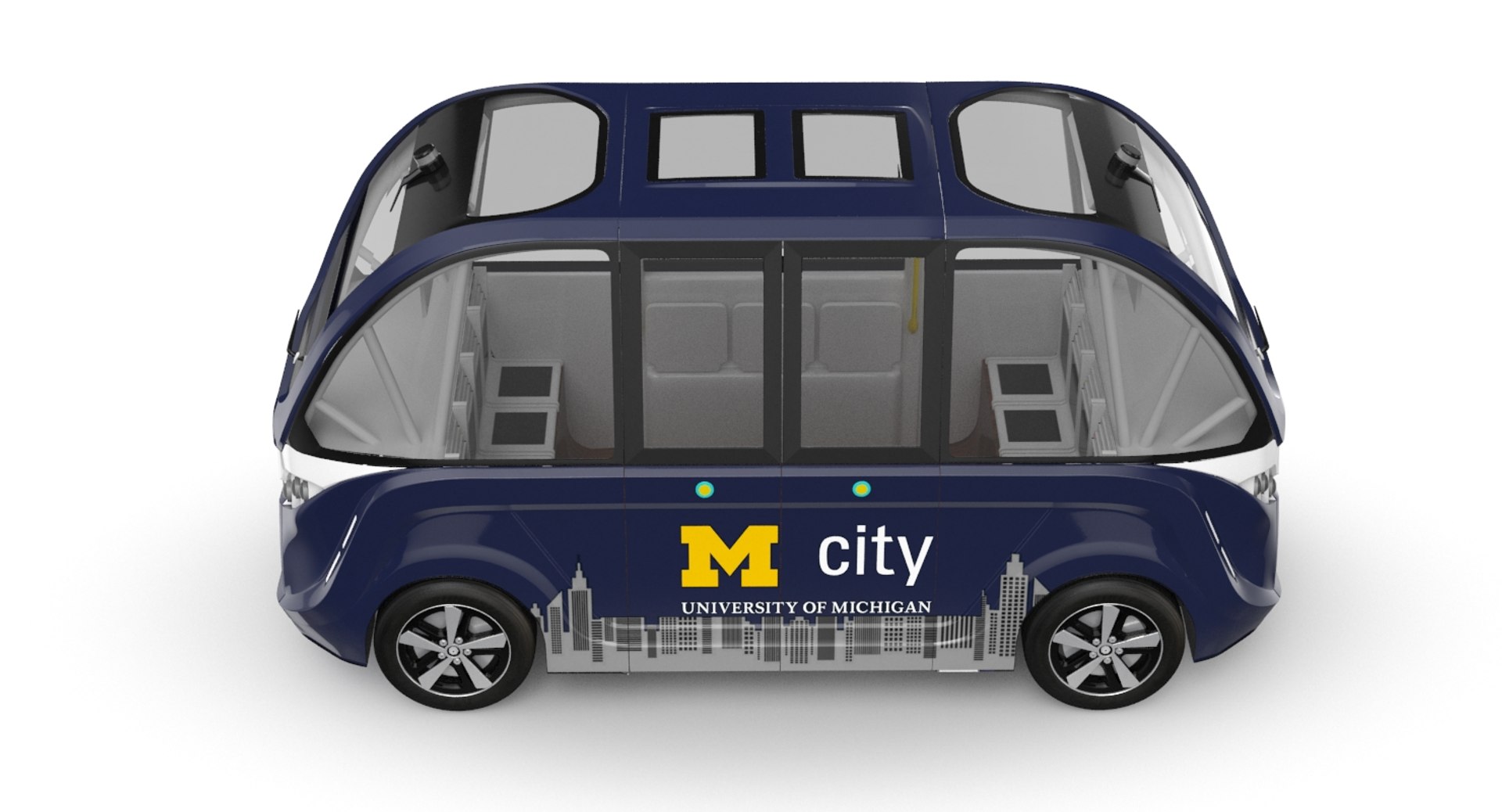 Navya Bus 3D - TurboSquid 1262811