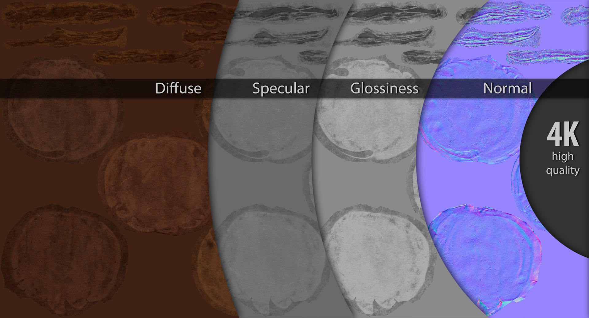 3D coffee beans roasted 3 - TurboSquid 1437613