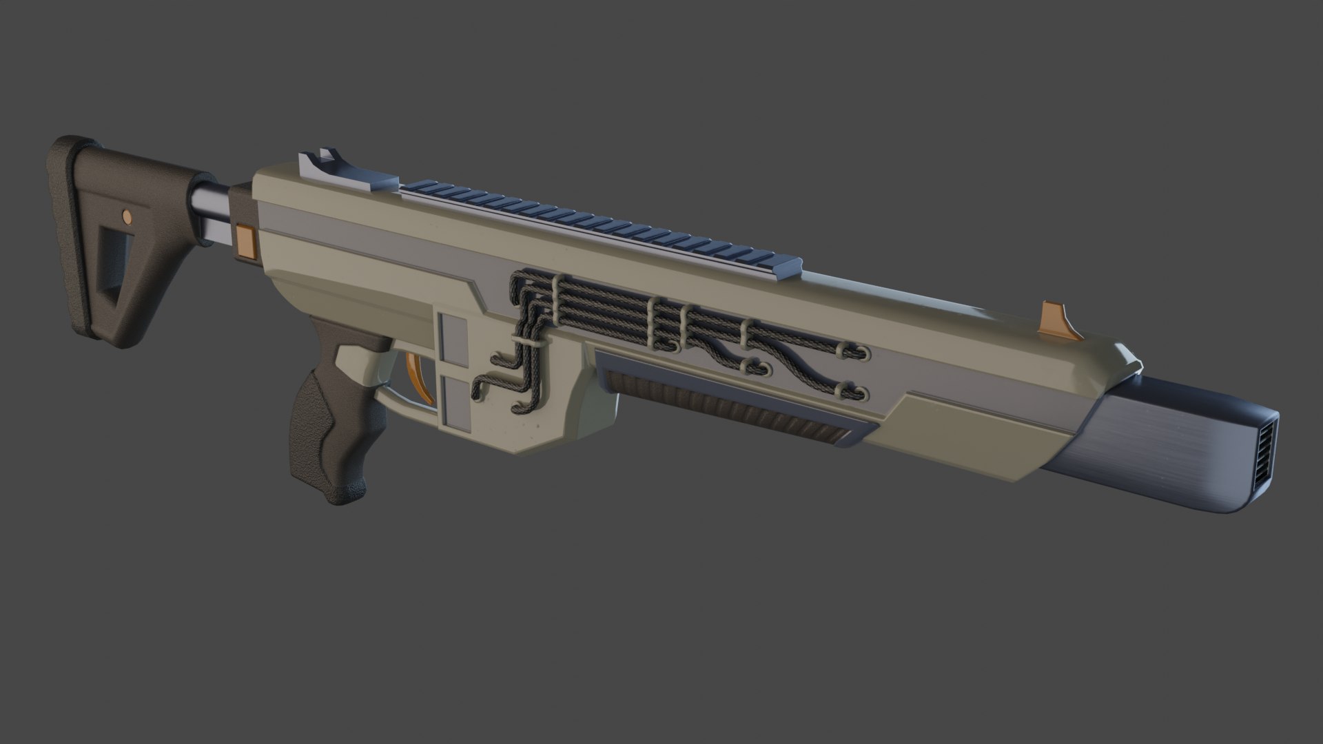 3D Model Collection Of Sci-Fi Weapons - TurboSquid 2120028