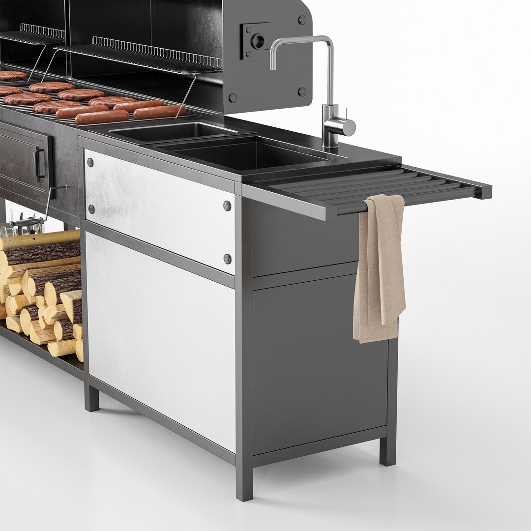 Barbecue 24 3D model - TurboSquid 2033750