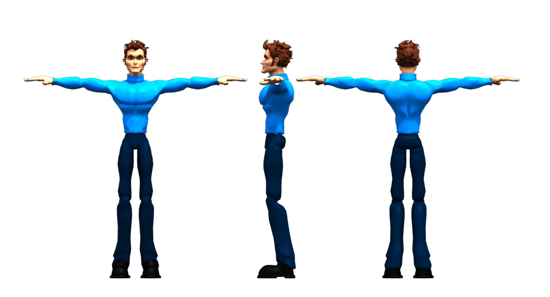 Man boy gaming 3D model - TurboSquid 1513755