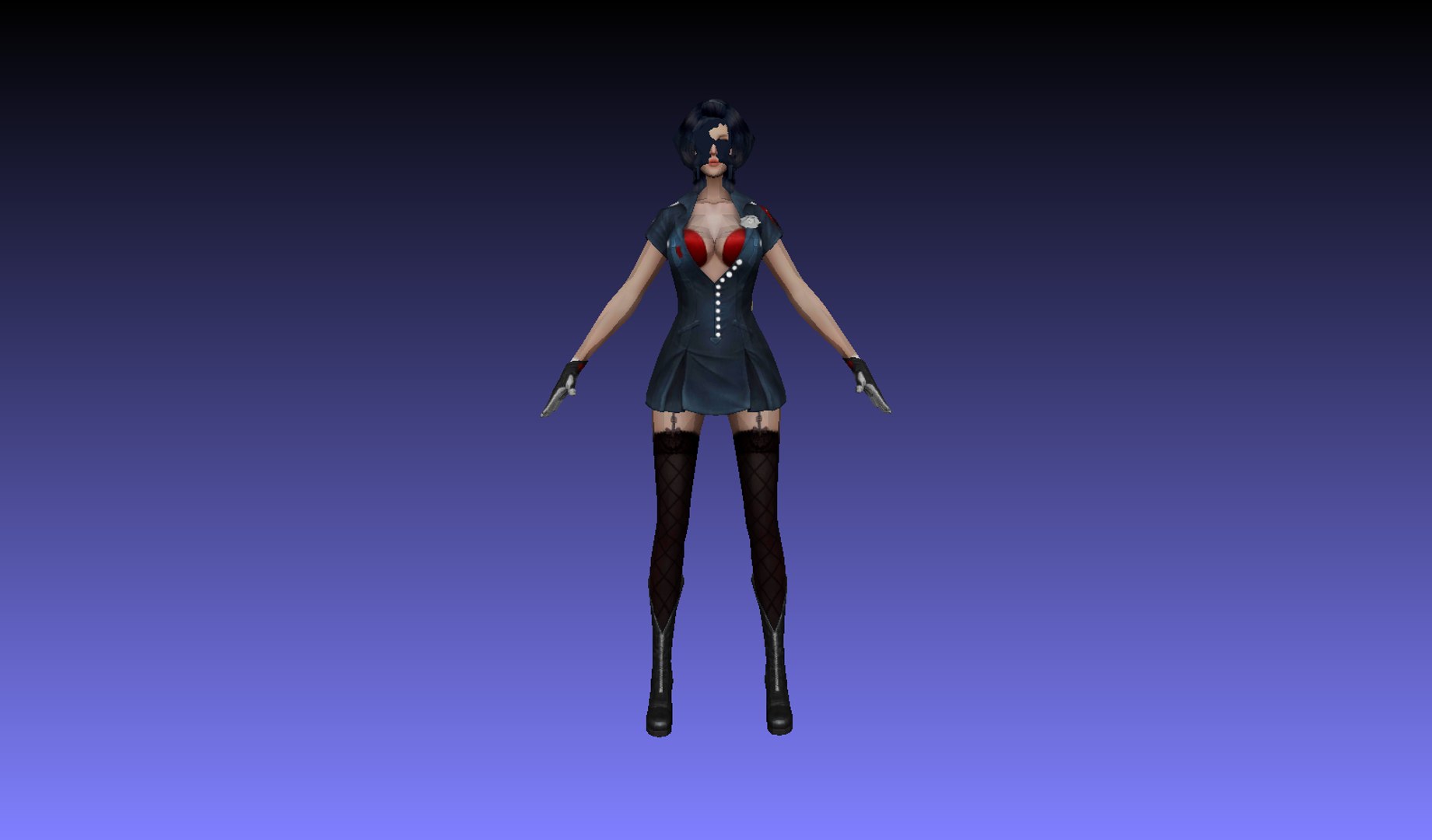 3d Girl Model Turbosquid 1181525