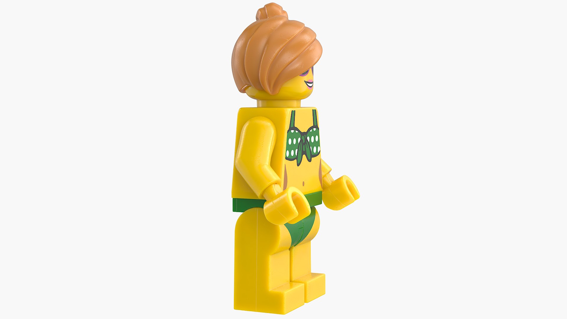 3D Lego Minifig Female Beach - TurboSquid 2211786