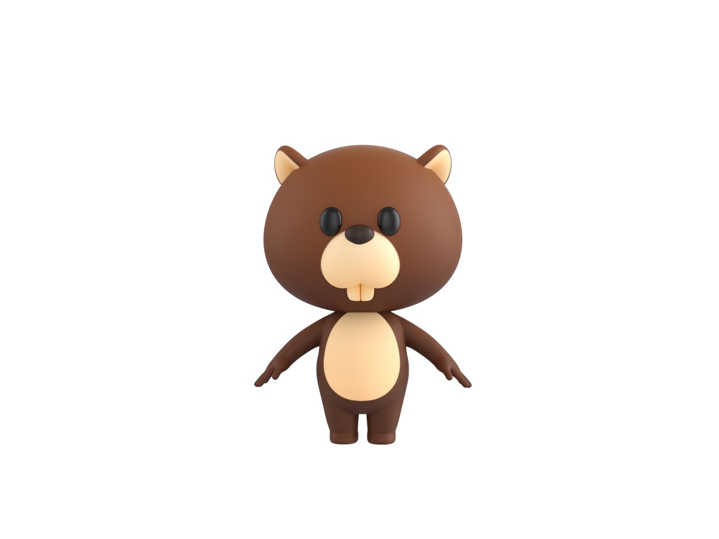Character188 Beaver 3D Model - TurboSquid 1961348