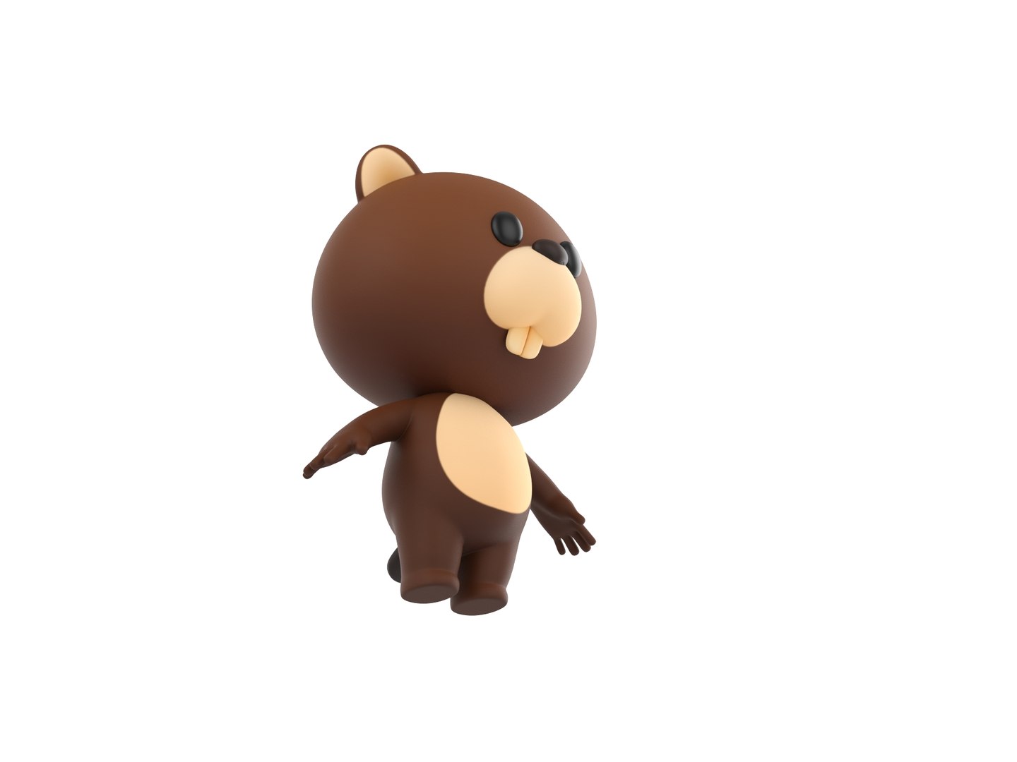 Character188 Beaver 3D Model - TurboSquid 1961348