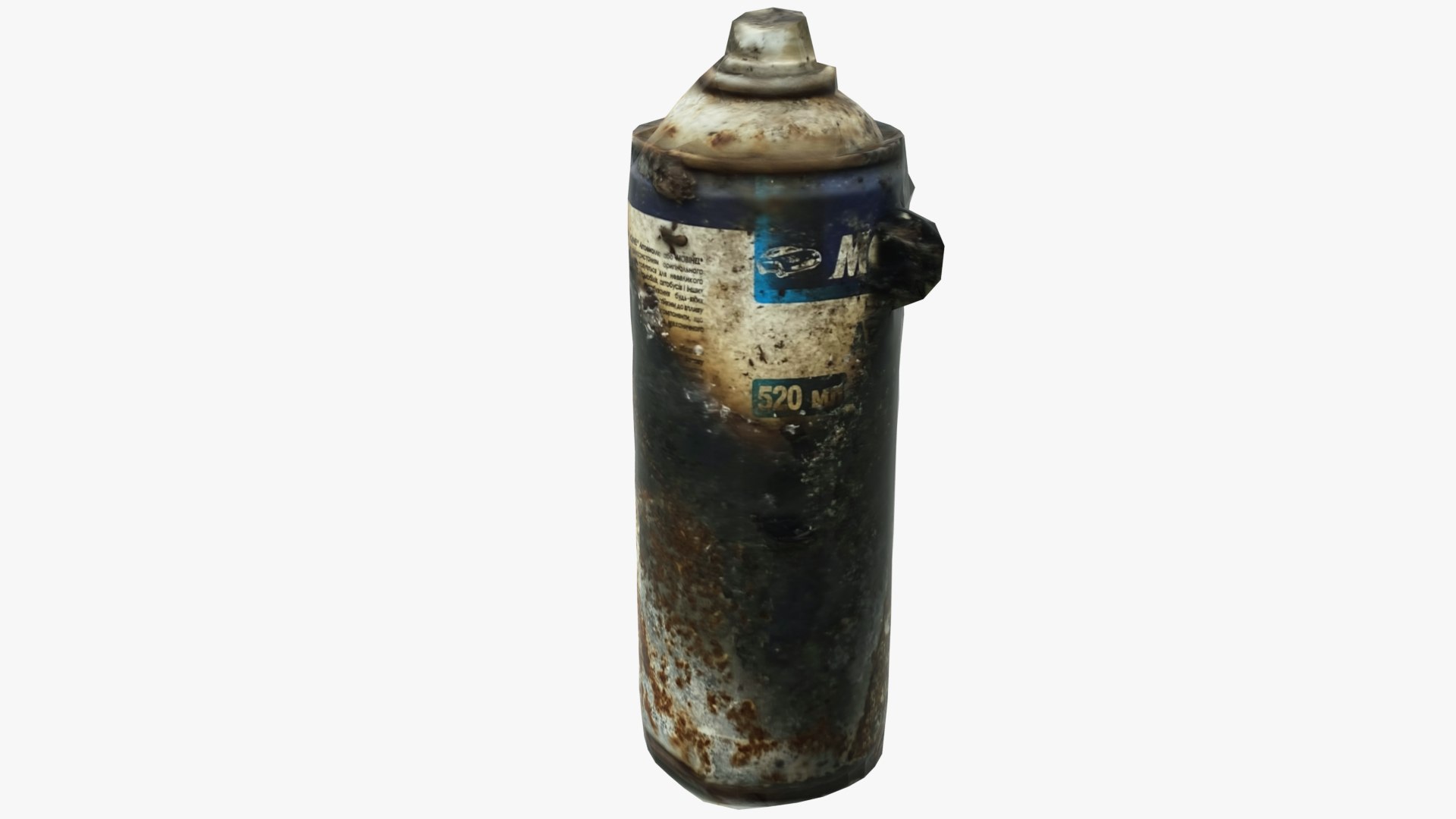 Old Rust Aerosol Can Pack3 Scan 3D 3D - TurboSquid 1742650