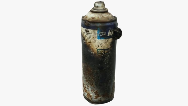 Old Rust Aerosol Can Pack3 Scan 3D 3D - TurboSquid 1742650