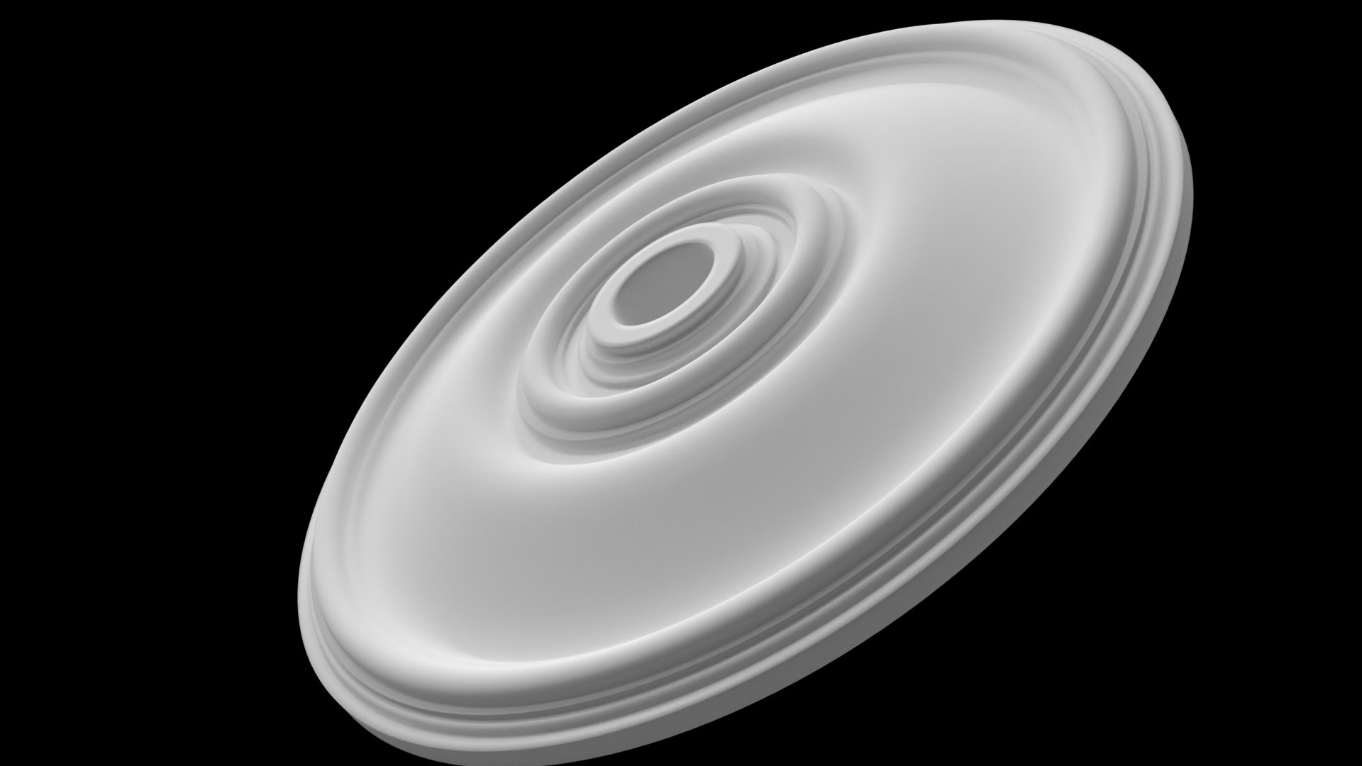 Ceiling Sockets Gypsum Plaster DR84 Model - TurboSquid 2025105