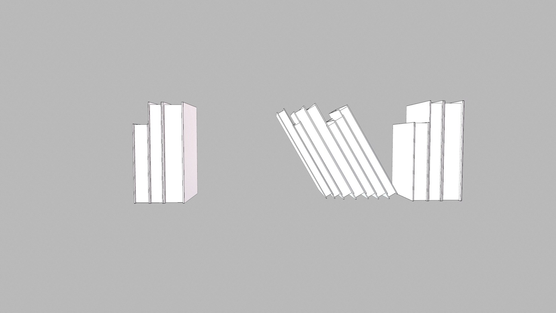 3D Vintage Books Model - TurboSquid 2339085