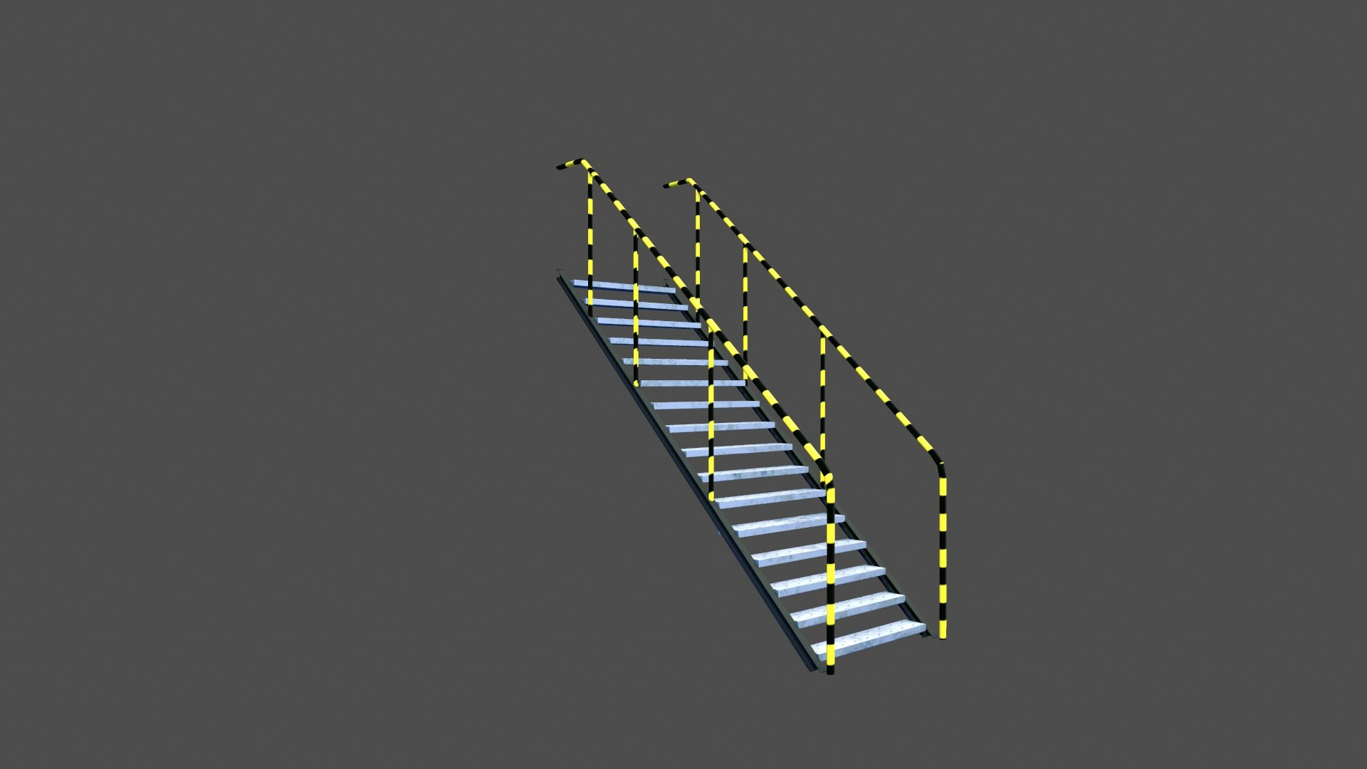 Stair Model - TurboSquid 2327380