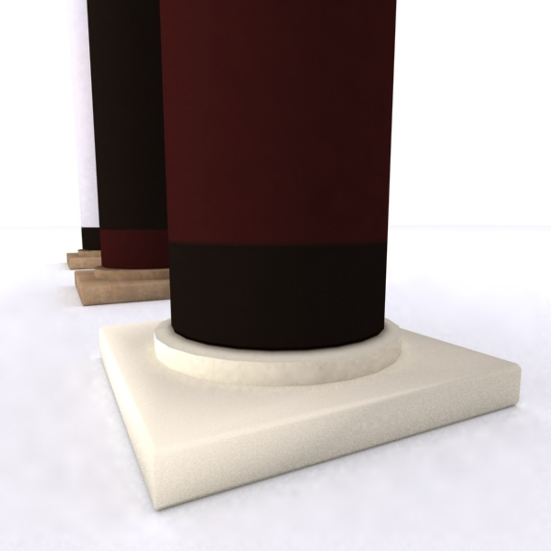 3d Model Pillar